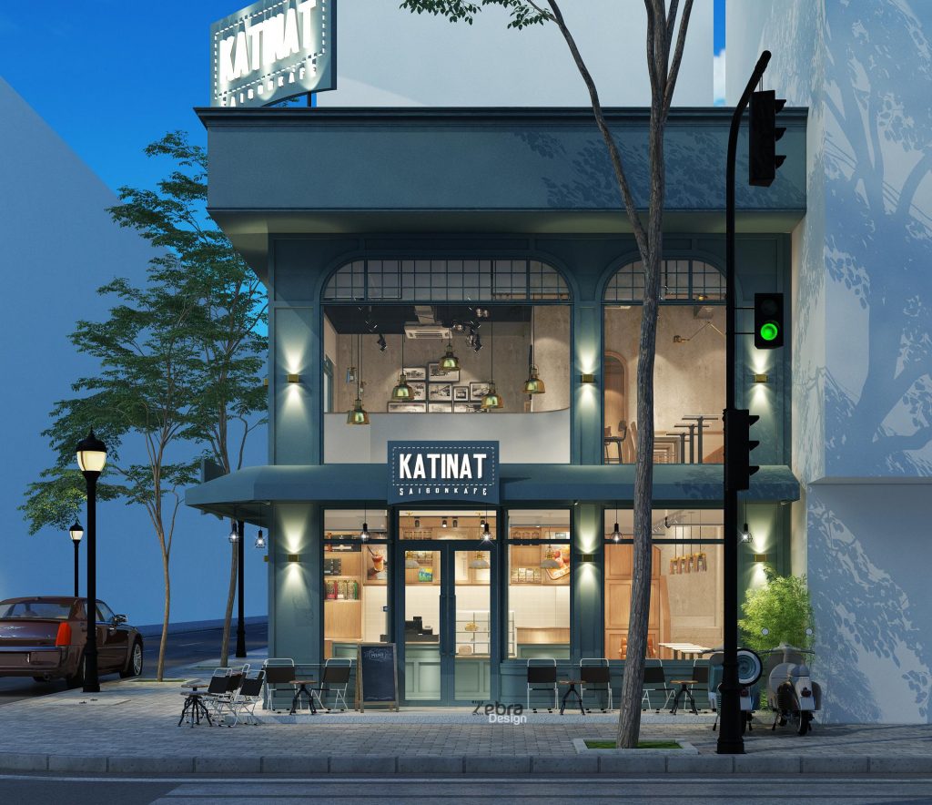 KATINAT SAIGON KAFE - Zebra Design Thiết kế Thi công Nội thất