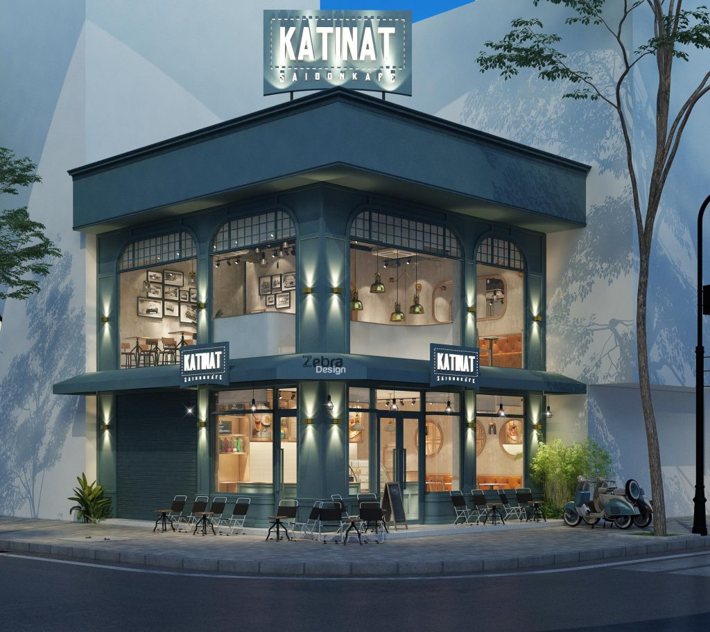 KATINAT SAIGON KAFE - Zebra Design Thiết kế Thi công Nội thất
